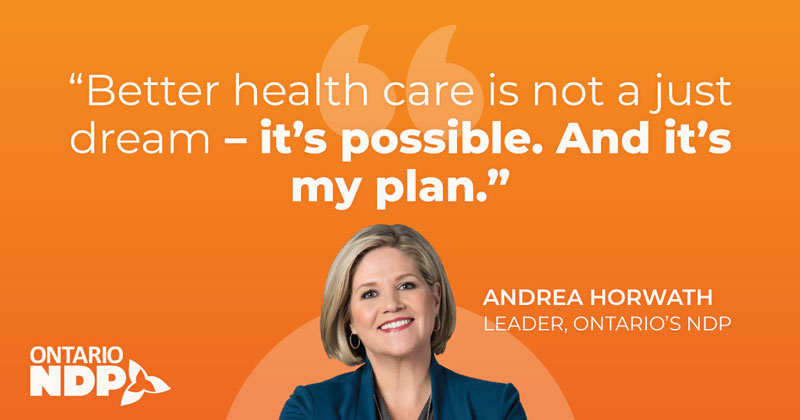 Protecting, fixing health care at the heart of NDP’s Change for the ...