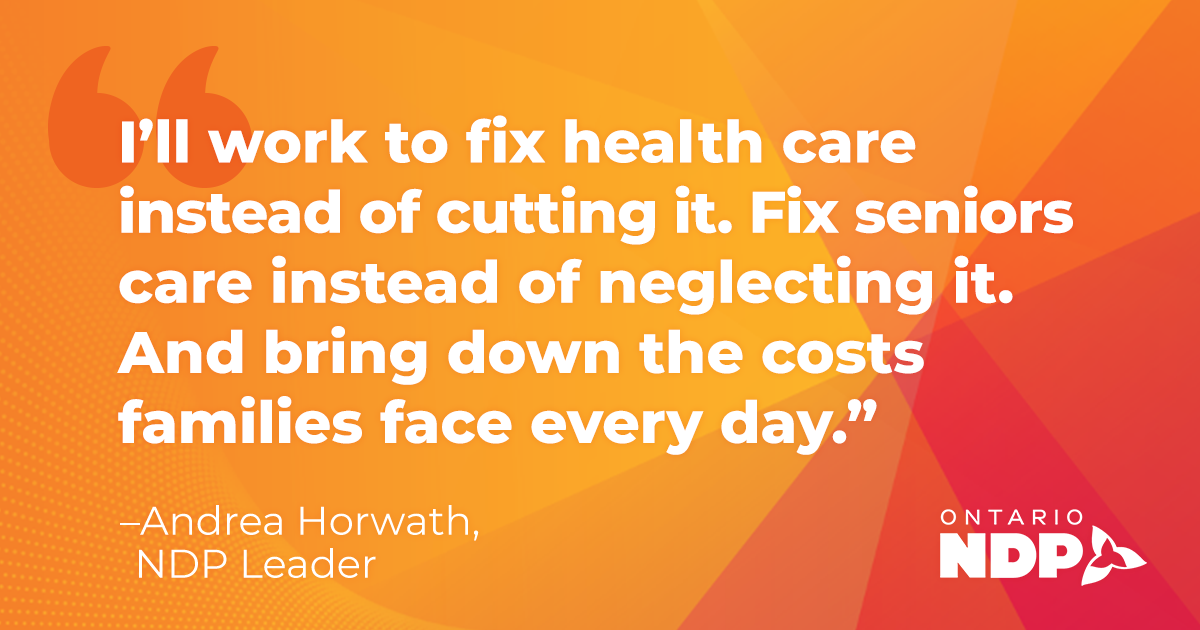 NDP shows who they’re working for in first campaign ads « Ontario NDP