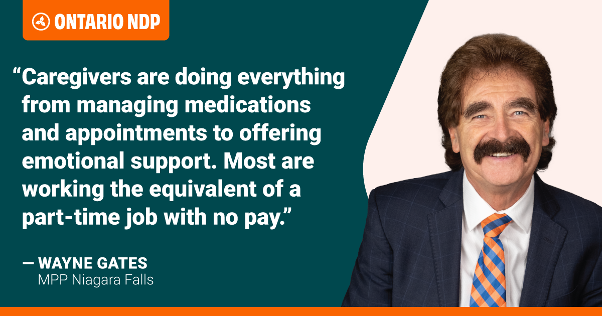 "It’s time to care for the caregivers,” NDP brings proposal to ...