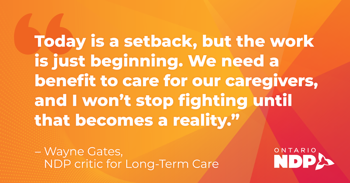 “This is just the beginning”: Gates vows to keep fighting for caregiver ...