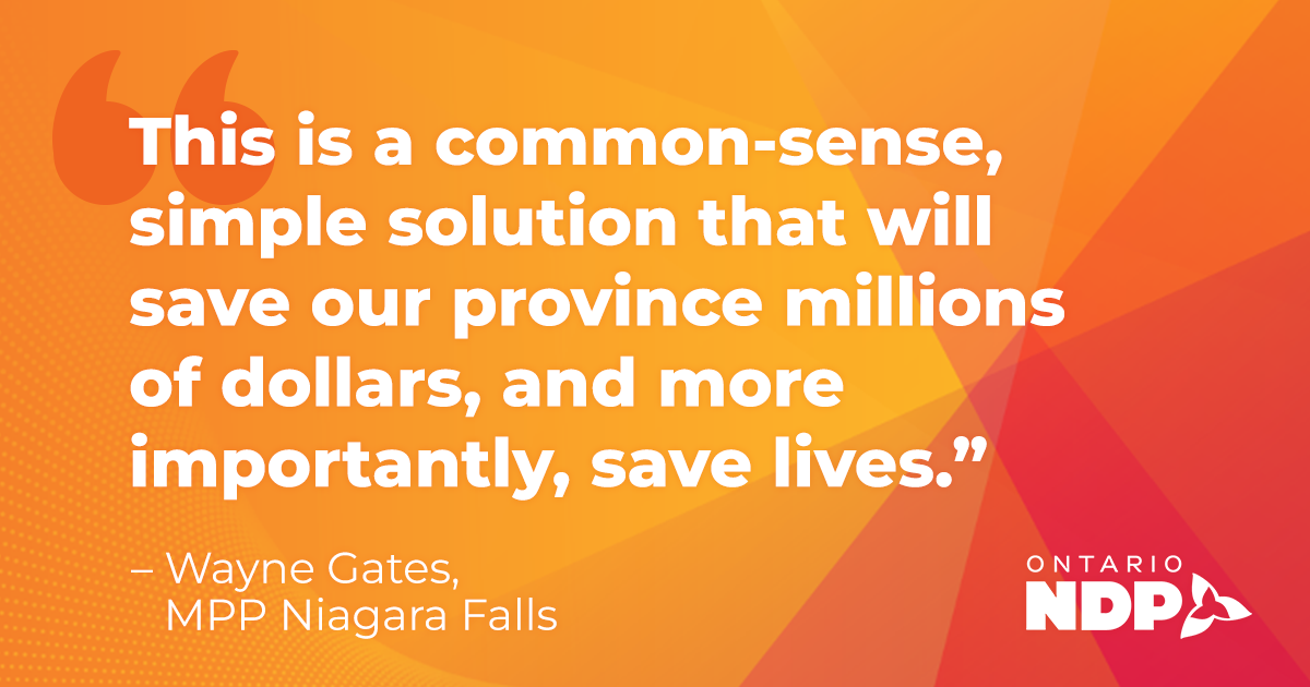 Niagara NDP MPP Gates advocates for prostate cancer testing coverage ...