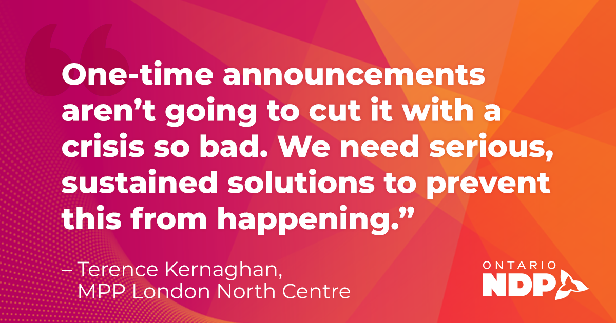 MPP Kernaghan calls for children’s mental health support « Ontario NDP