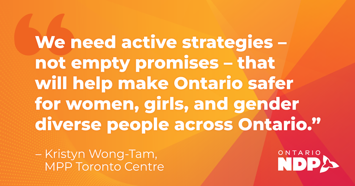 NDP introduces Safe Night Out Act with solutions to prevent sexual ...