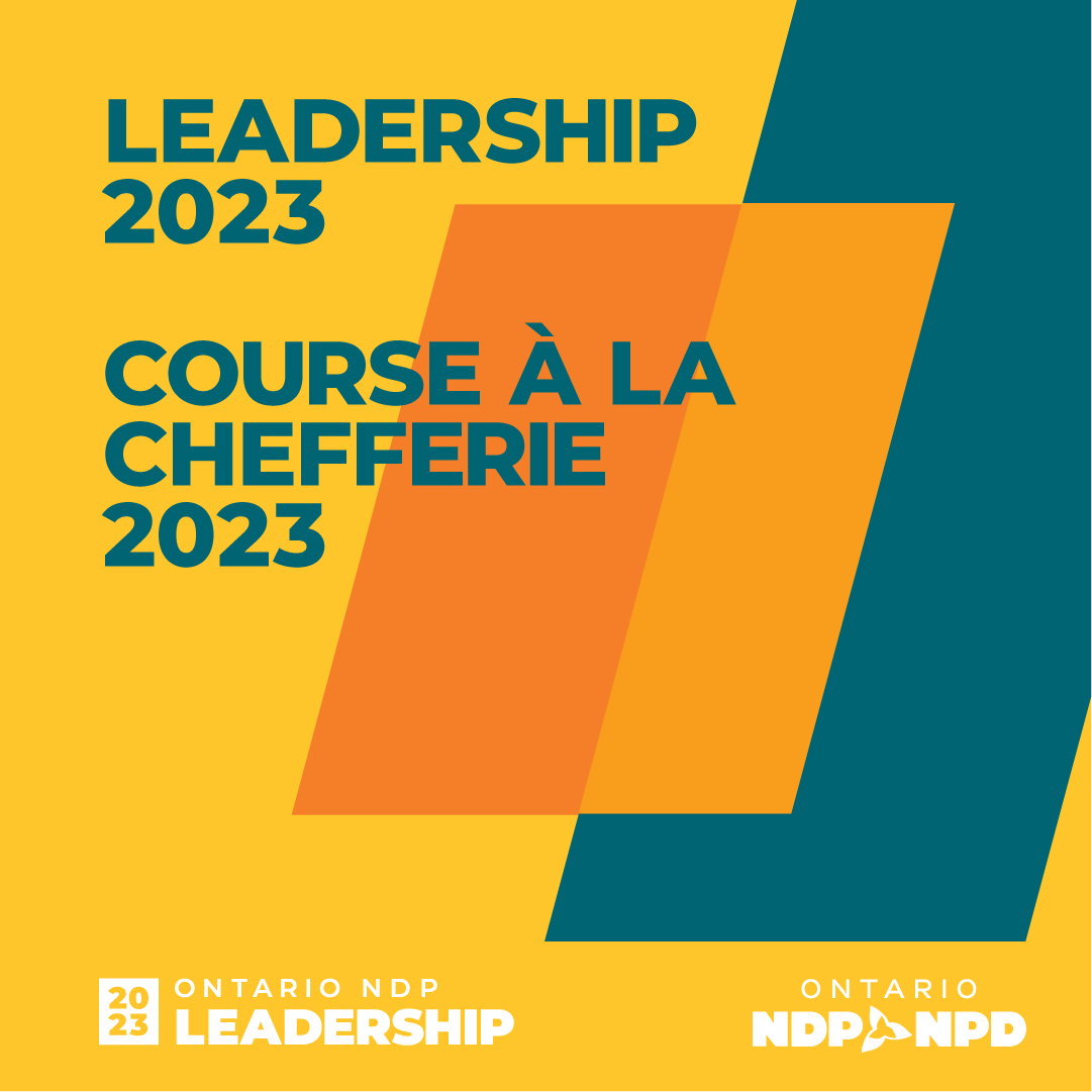 Leadership Event Series: Conversation with Marit Stiles « Ontario NDP