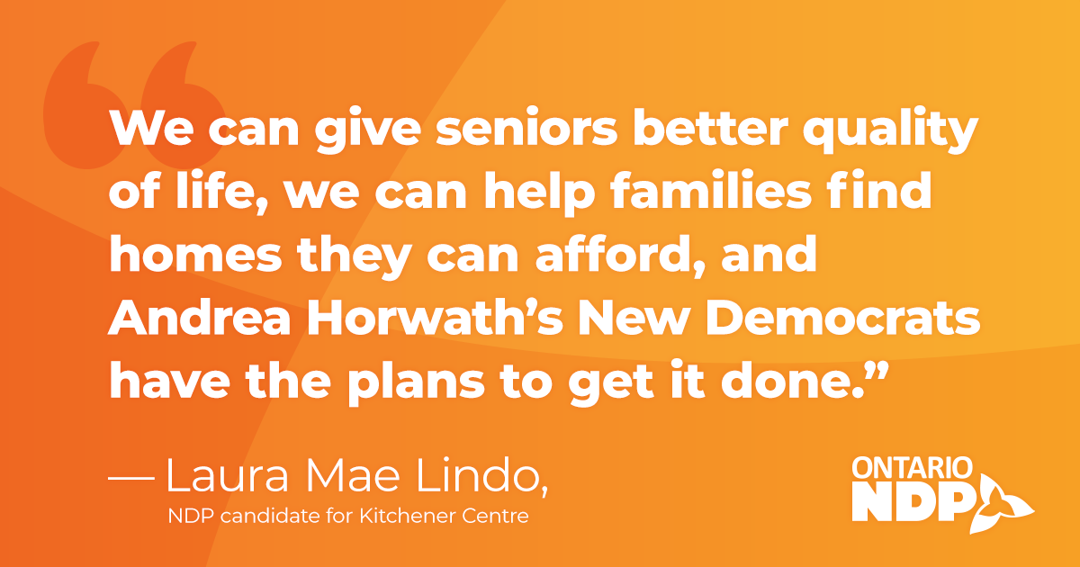 Laura Mae Lindo chosen to be the NDP candidate in Kitchener Centre ...