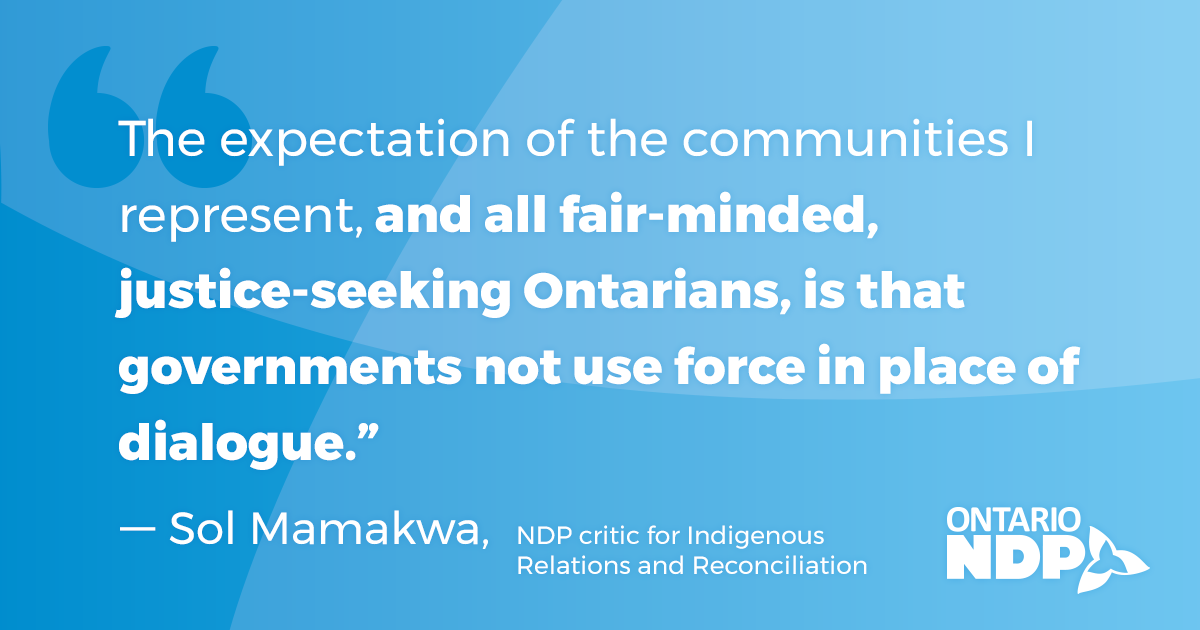 Reconciliation will only happen when the rights of First Nations are ...