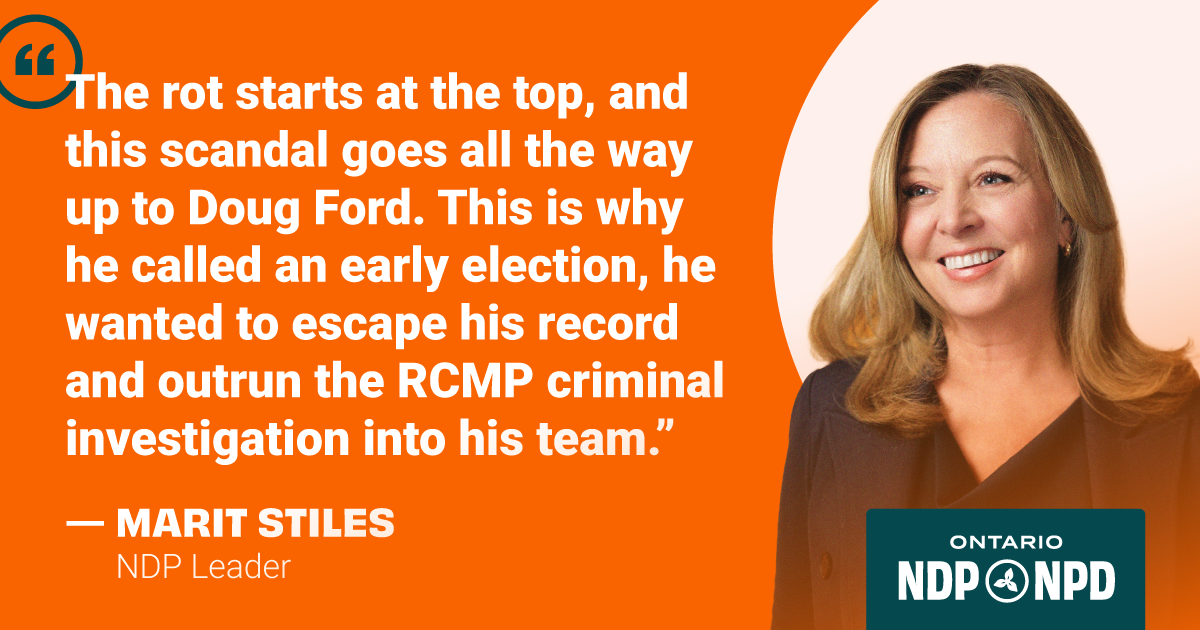 Doug Ford’s Greenbelt mess keeps getting worse, Stiles will clean up ...