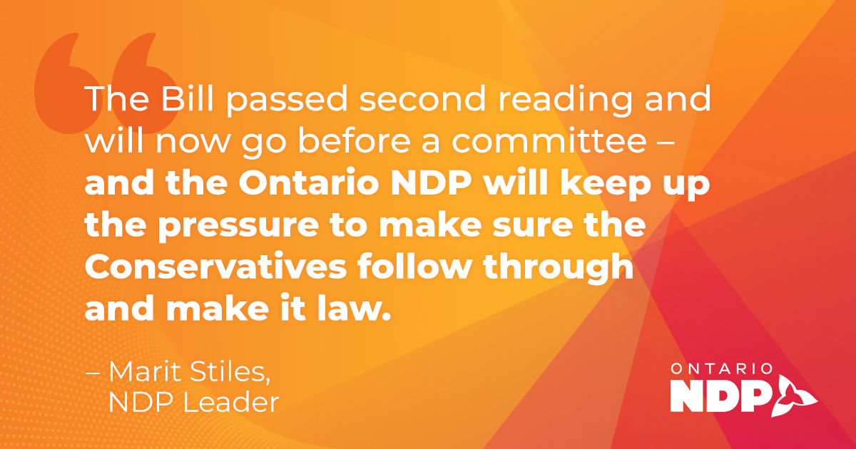 Ontario NDP bill brings Ontario one step closer to declaring Intimate Partner Violence an ...